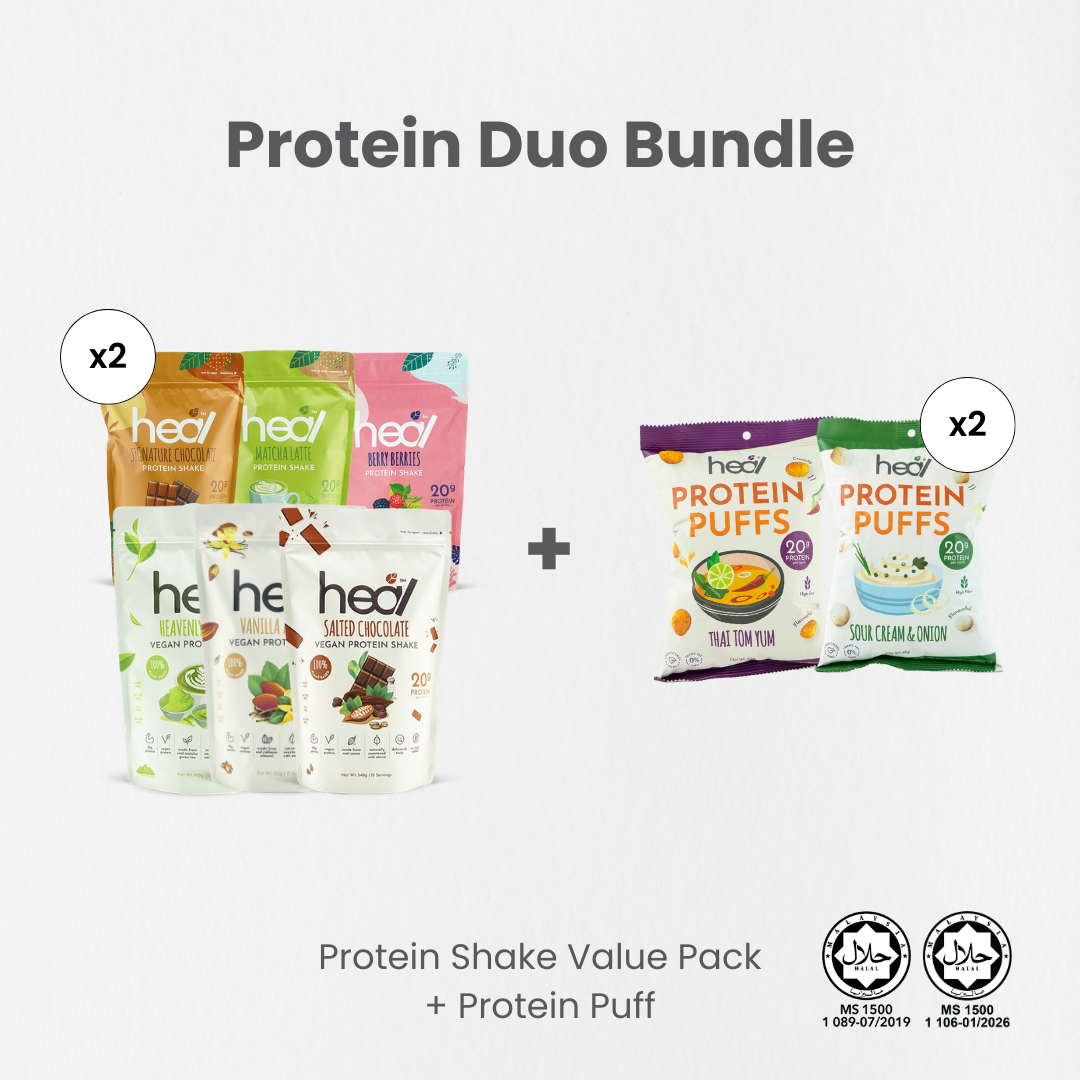 Protein Duo Bundle - Halal Certified – Heal Nutrition MY