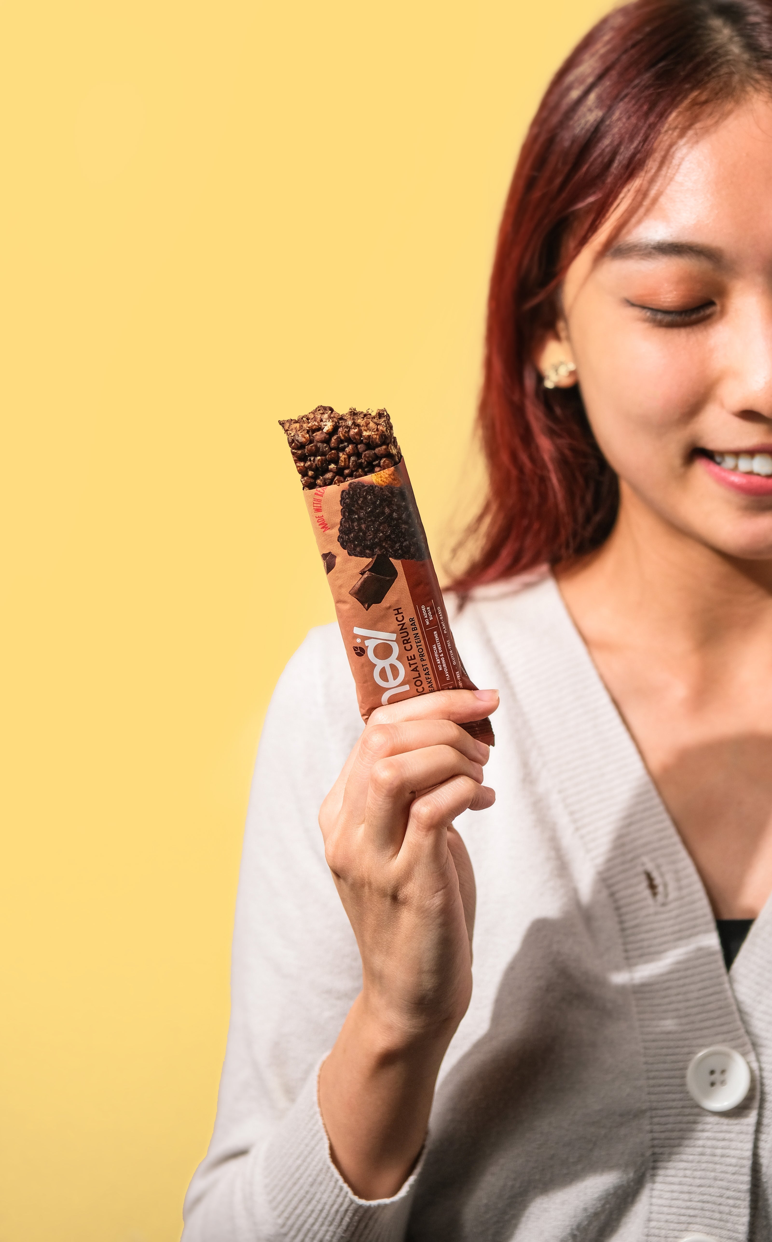 Heal Chocolate Crunch Breakfast Protein Bar (38g) - HALAL – Heal ...